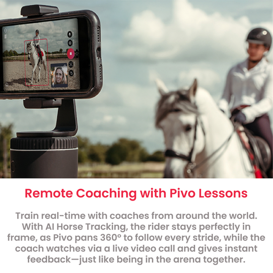 Pivo Pod for Equestrians | 360 Horse Auto Tracking